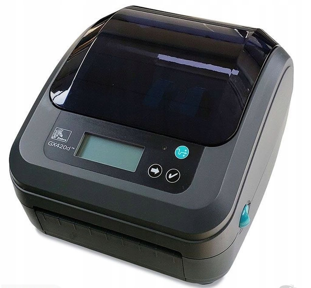 Laserland Drukarka Etykiet Termiczna Zebra GX420D LCD laserland-drukarka-etykiet-termiczna-zebra-gx420d-lcd